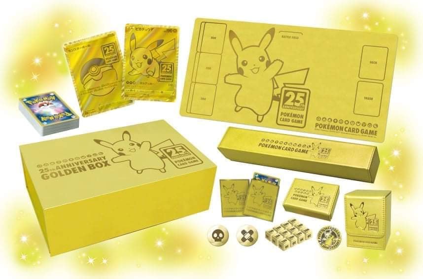 Pokemon TCG Japanese 25th Anniversary Golden Box